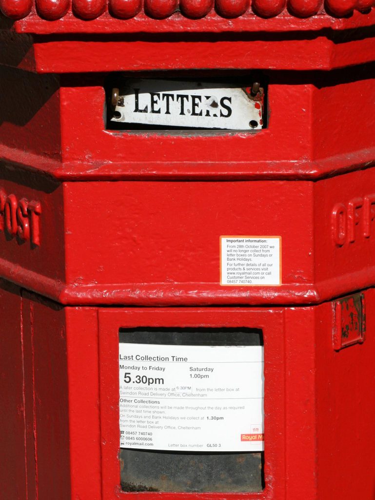 Pillar Boxes - Letter Box Study Group