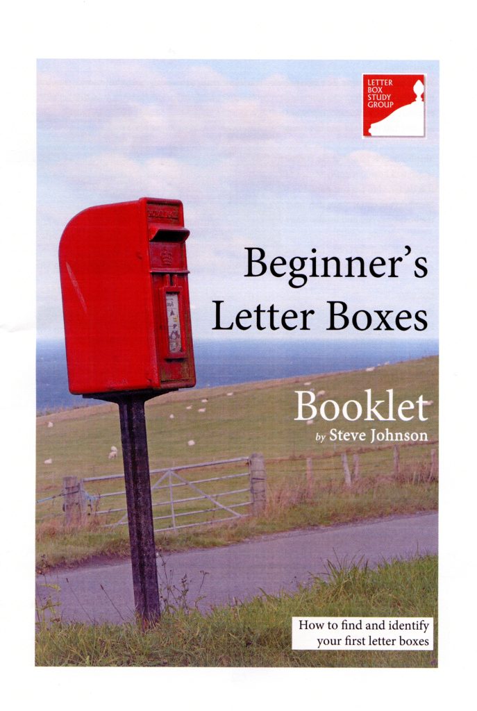 APRIL 2024 - "BEGINNER'S LETTER BOXES" BOOKLET - Letter Box Study Group