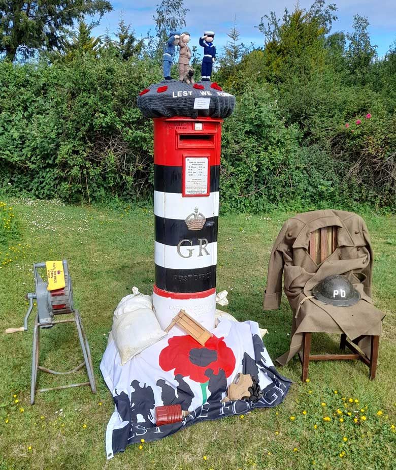 JUNE 2025 - KNITTED POSTBOX TOPPERS TAKE OVER LBSG MEMBER'S MUSEUM ...